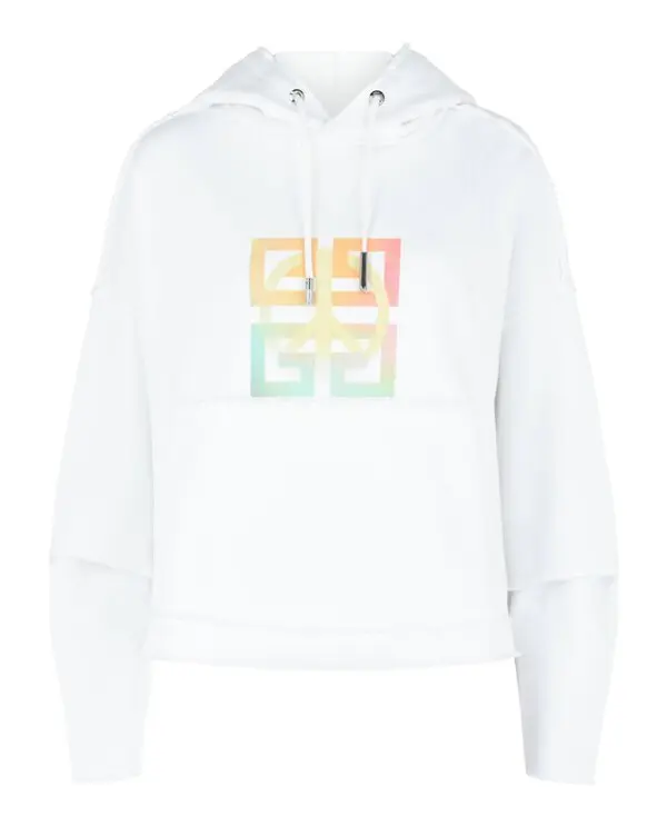 Missoni 4g Peaceprint Hoodie - White