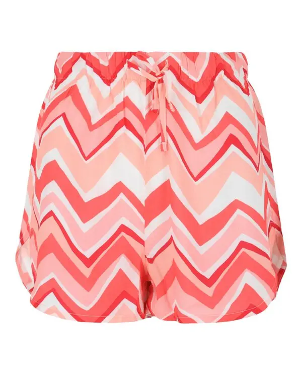Missoni Striped Dolphin Hem Shorts - Pink White