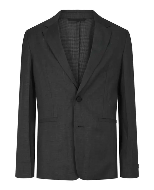 Givenchy Single Breasted Blazer - Medium Grey
