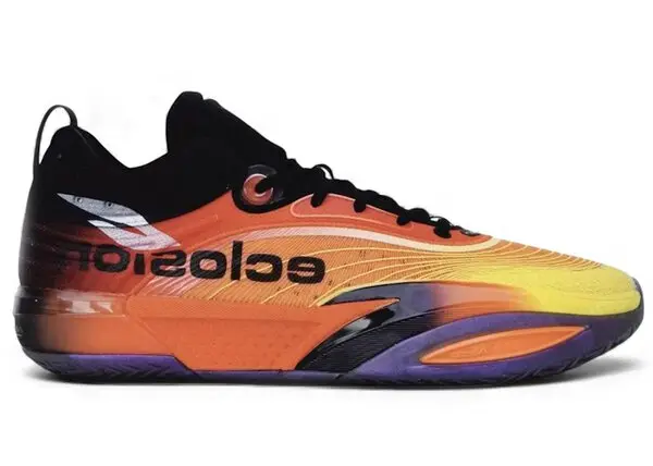 ANTA Sneakerverse Sv Eclosion Type 2 Lt Sneakers - Orange/black/purple