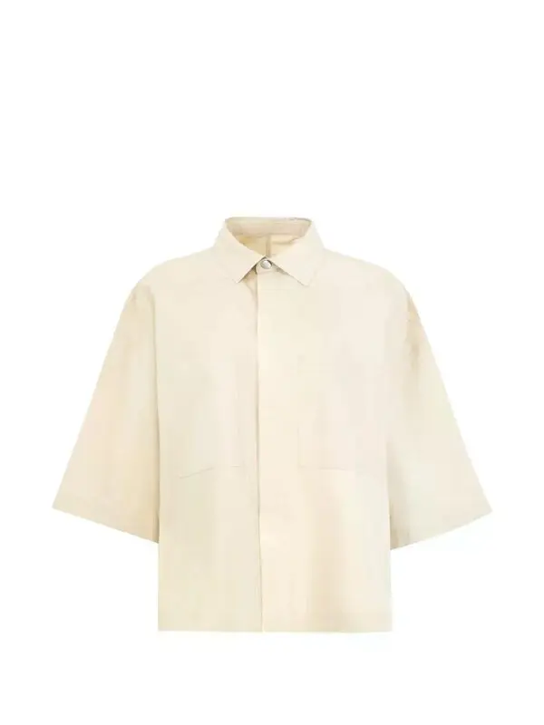 Rick Owens Tommy Pocket Shirt - Neutrals