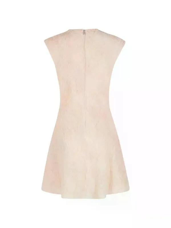 ROTATE BY BIRGER CHRISTENSEN Floral-detail Mini Dress - Neutrals