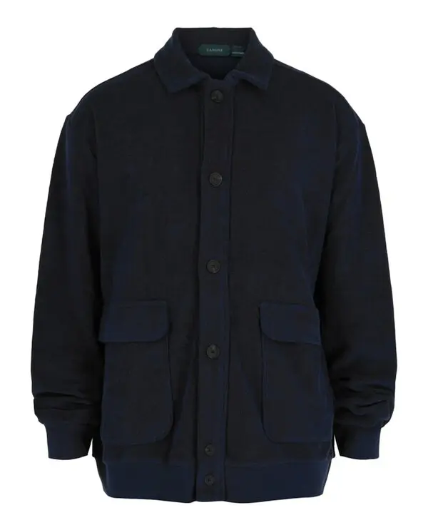 Givenchy Zanone Lightweight Coat - Navy Blue