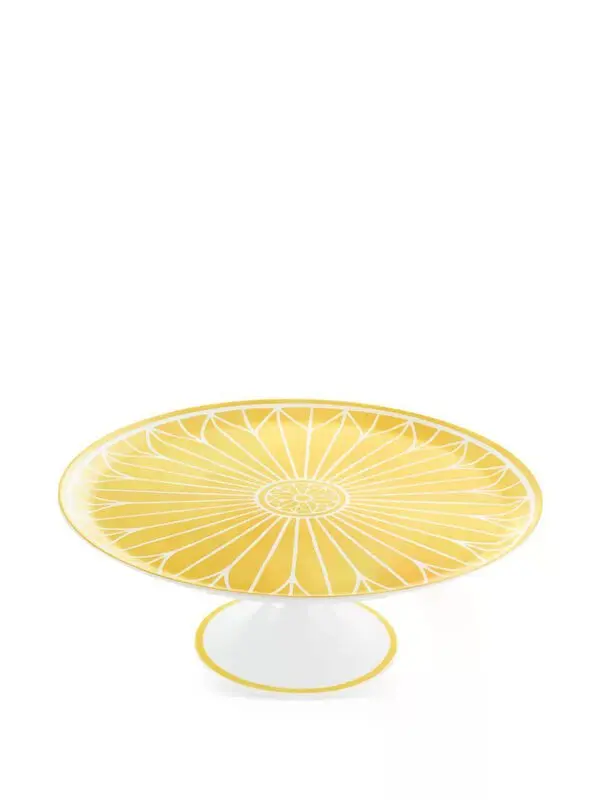 Christofle Malmaison Riviera Cake Stand - Yellow