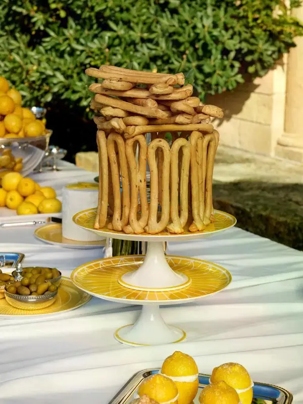 Christofle Malmaison Riviera Cake Stand