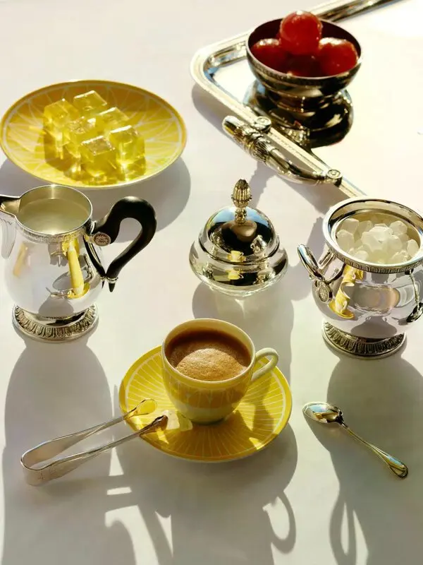 Christofle Printed Espresso Cup Set