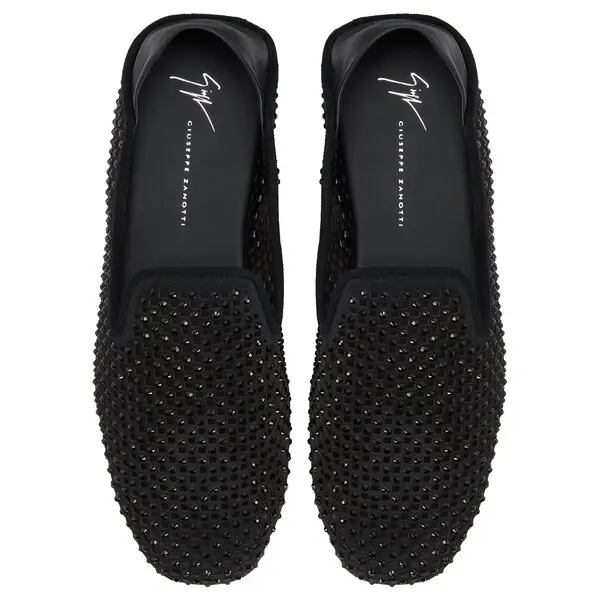 GIUSEPPE ZANOTTI Everett Rhinestone Loafers