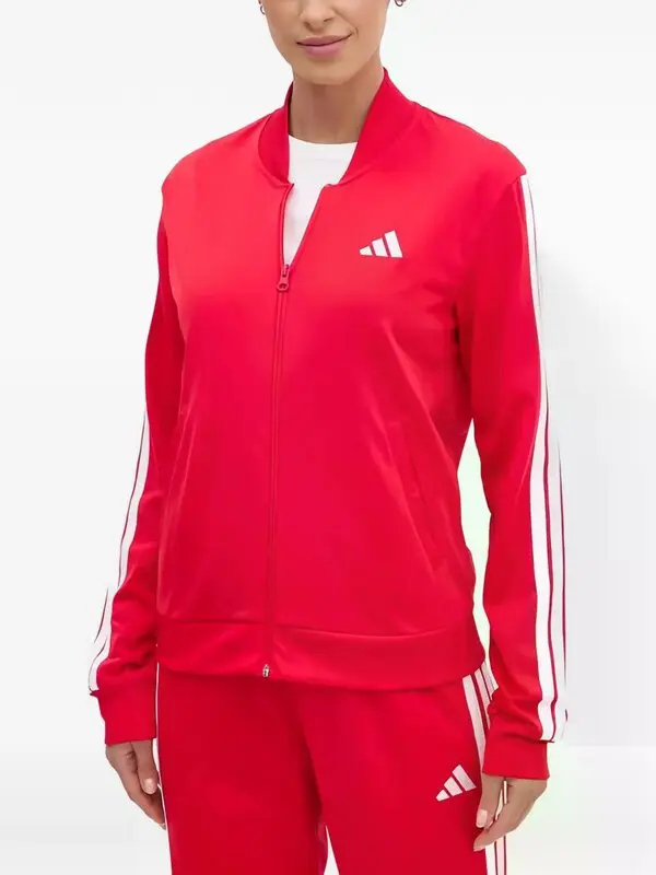 Adidas Striped-detail Logo-print Tracksuit