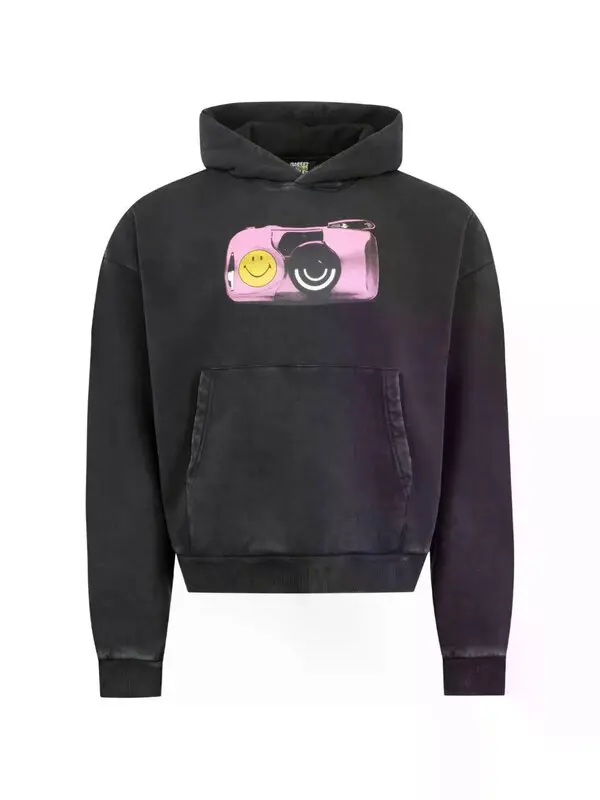 MARKET Smiley Graphic Hoodie - Black