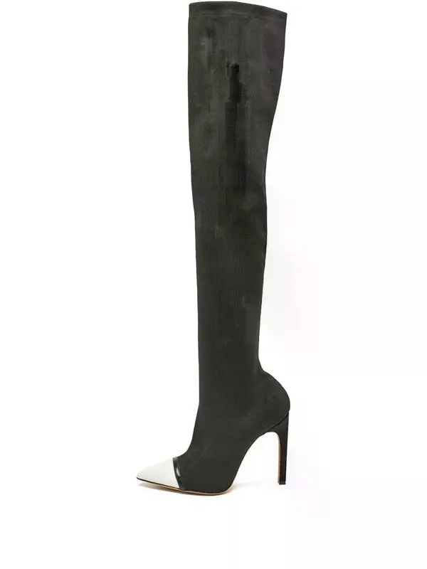 Givenchy Over-the-knee Stiletto Boots - Black