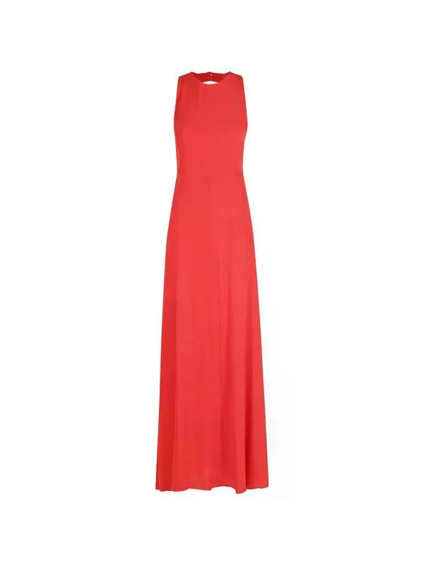 Erika Cavallini Cornelia Backless Maxi Dress - Red