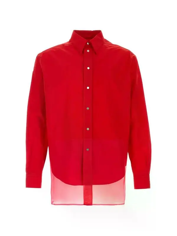 Fendi Fluid Organza Plain Shirt