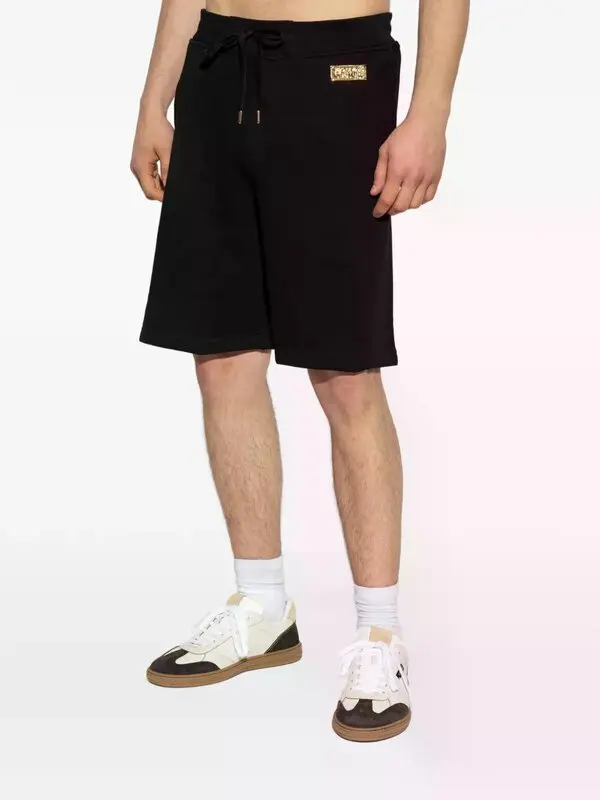Versace Logo Drawstring Shorts