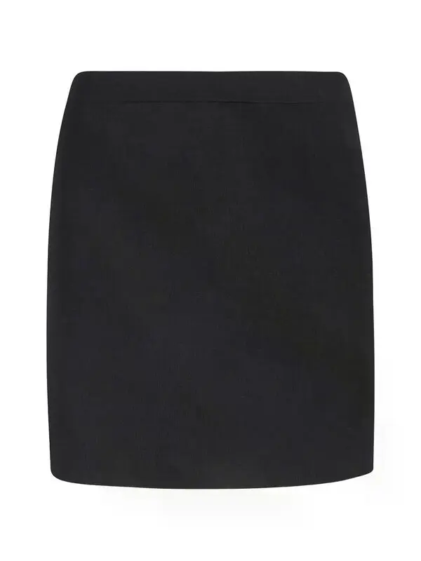 Alexander Wang Side-slit Mini Skirt - Black