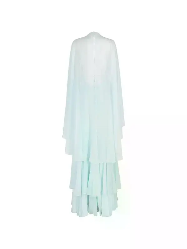 Retrofete Ruffled Maxi Dress