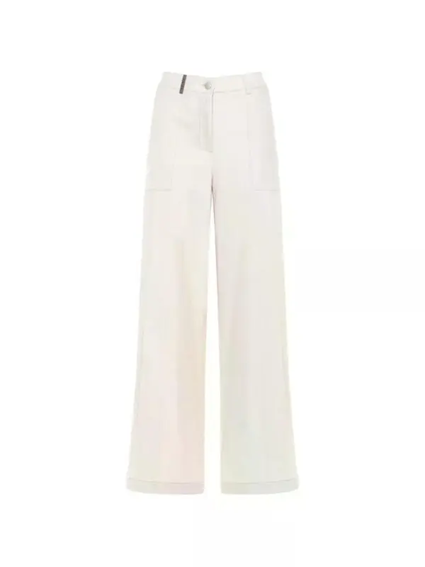 Peserico Patch Pocket Trousers - Neutrals