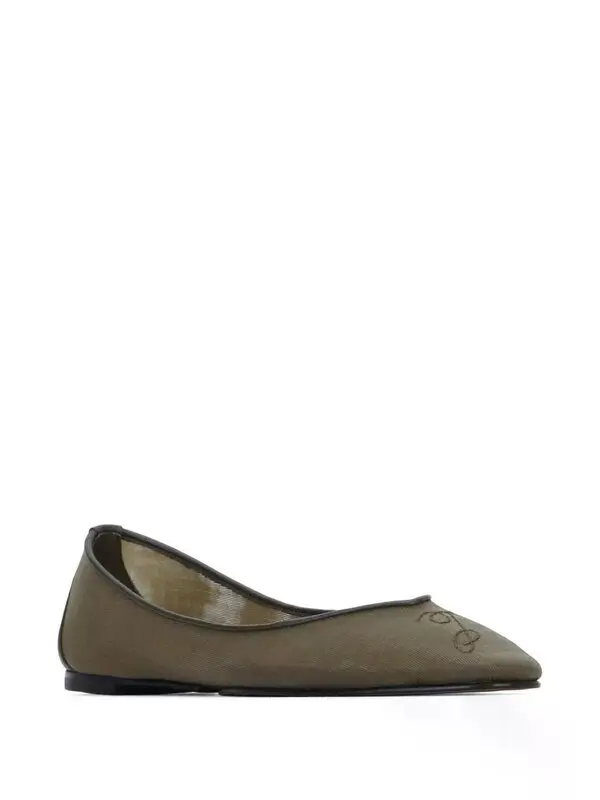 Jacquemus Les Ballerines Ballet Flats - Green