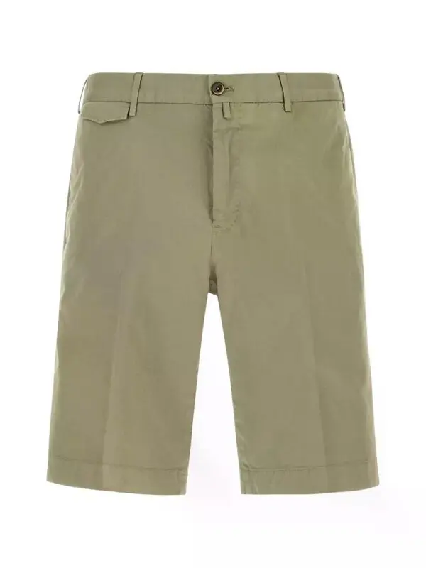PT TORINO Pressed-crease Shorts - Green