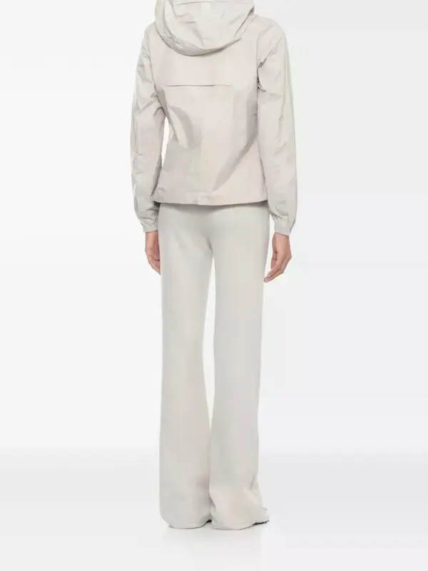 K-WAY Zip-up Reversible Hoodie Jacket - Neutrals