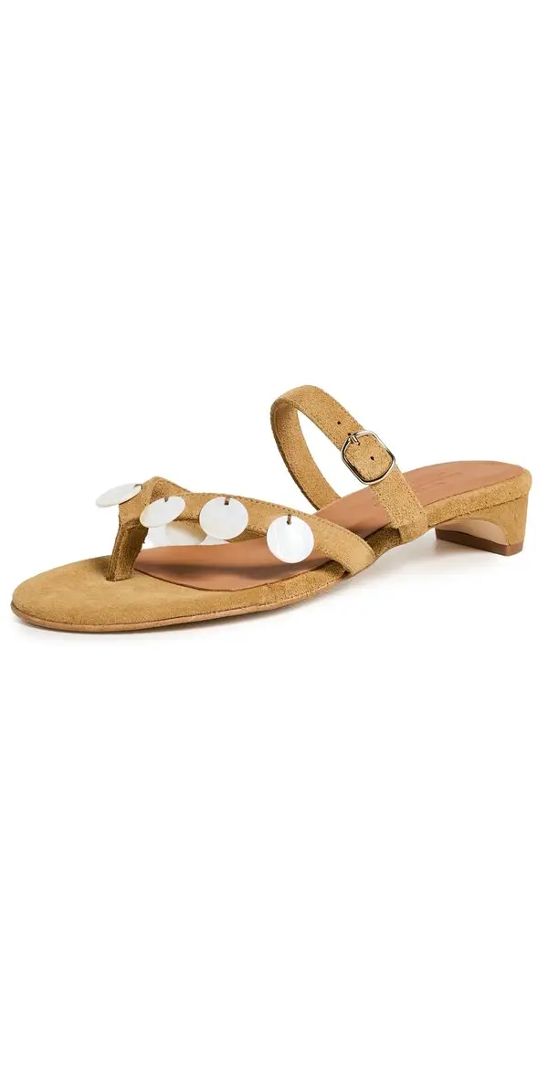 NAGUISA Noya Thong Sandal - Camel