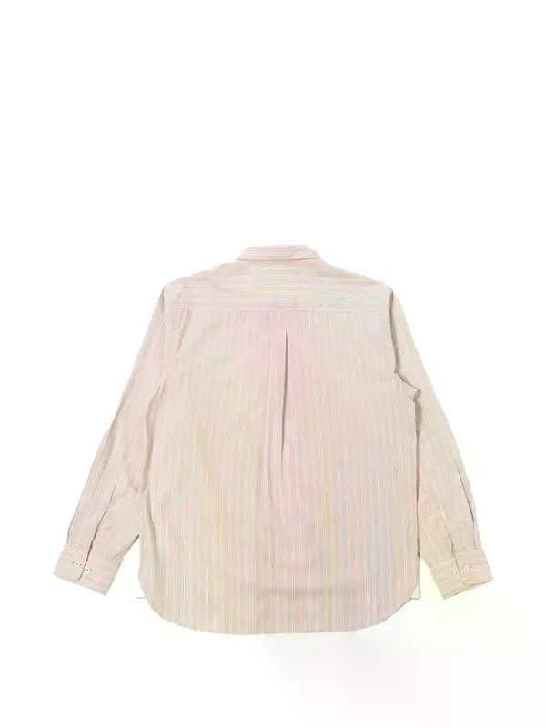 Universal Works Lazy Day Striped Pocket Shirt - Neutrals