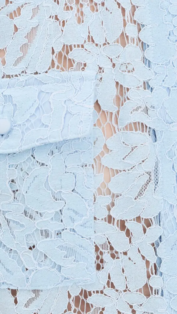 Generation Love Mina Lace Button-down Shirt