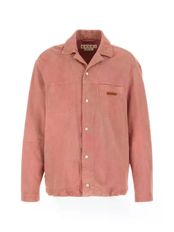 Marni Suede Shirt - Pink