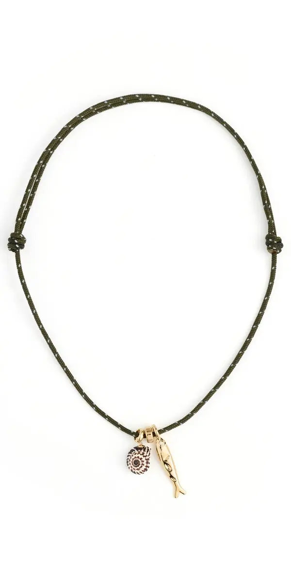Éliou Corvo Necklace - Green