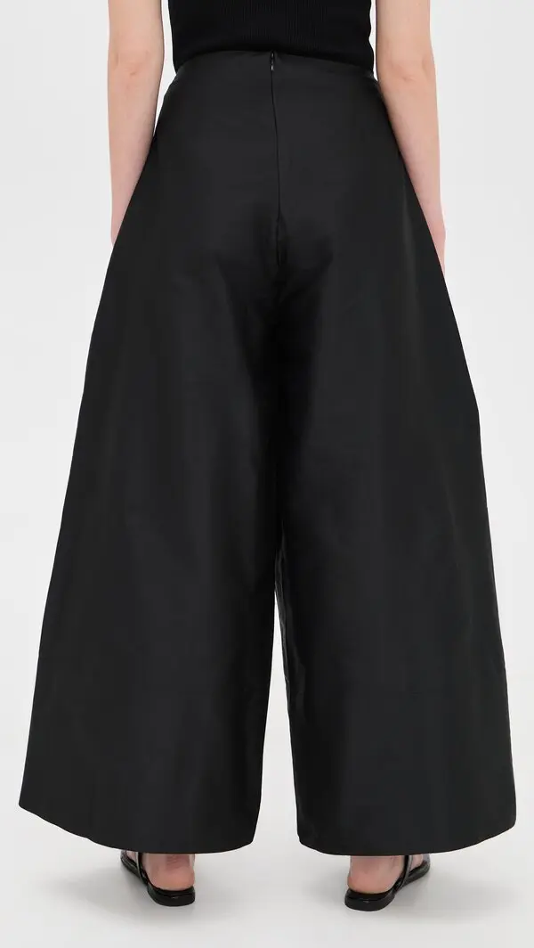 Chan Luu Techno Taffeta Trousers