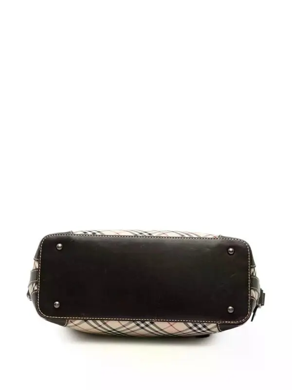 Burberry Nova Check Canvas Shoulder Bag
