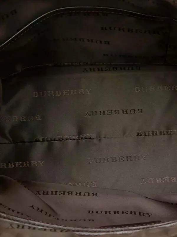 Burberry Nova Check Canvas Shoulder Bag