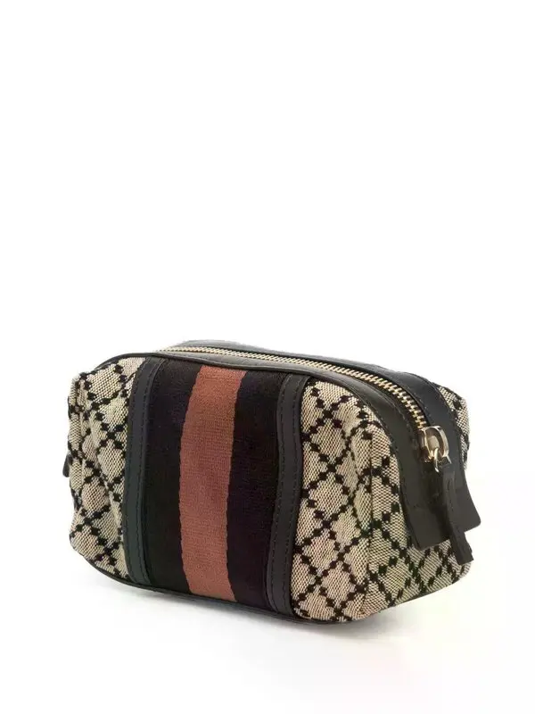 Gucci Diamante Canvas Web Pouch