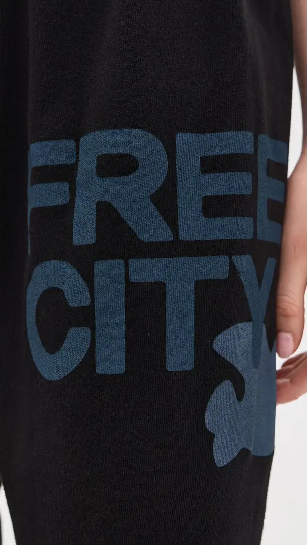 FREECITY Stretch French Terry Sweatpants - Moonshadow
