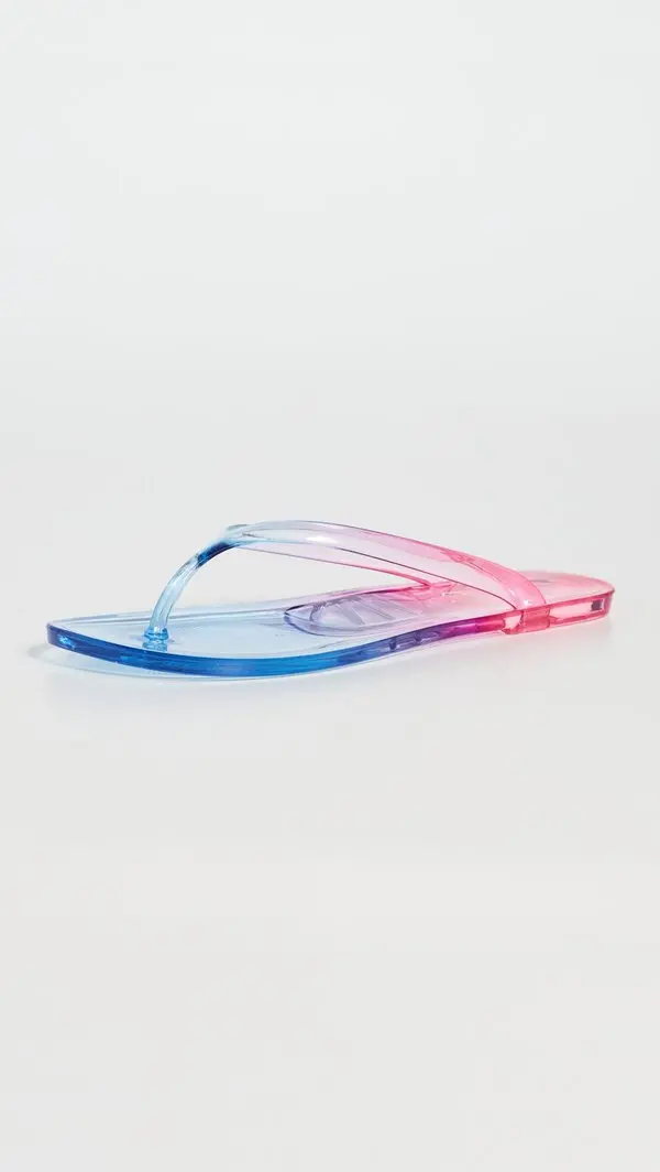 Jeffrey Campbell Beach Day Jelly Flip Flop - Blue Fuchsia Gradient