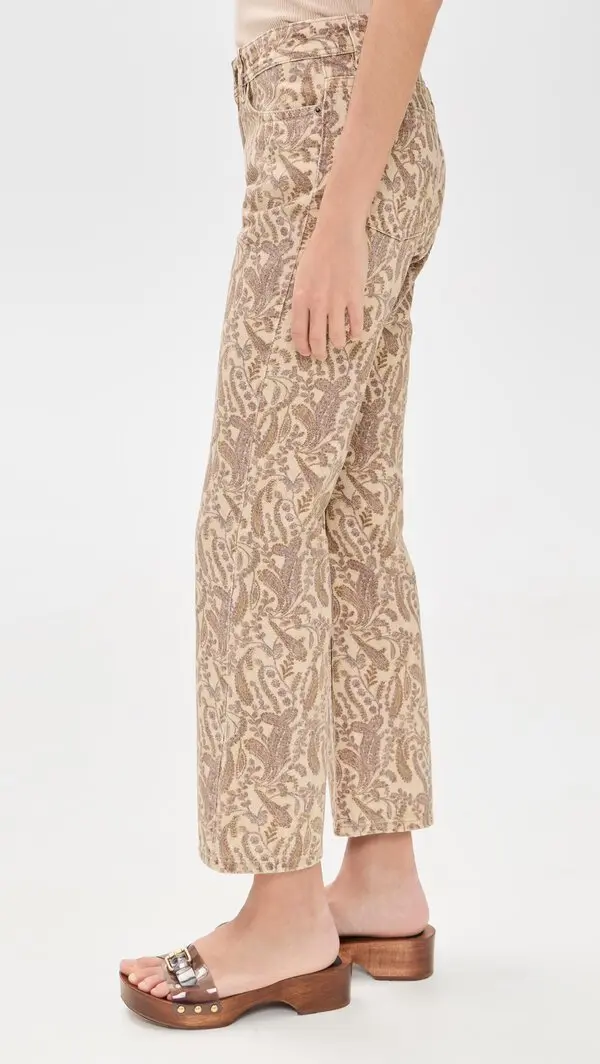 Ba&sh Tooty Printed Jeans - Ecru