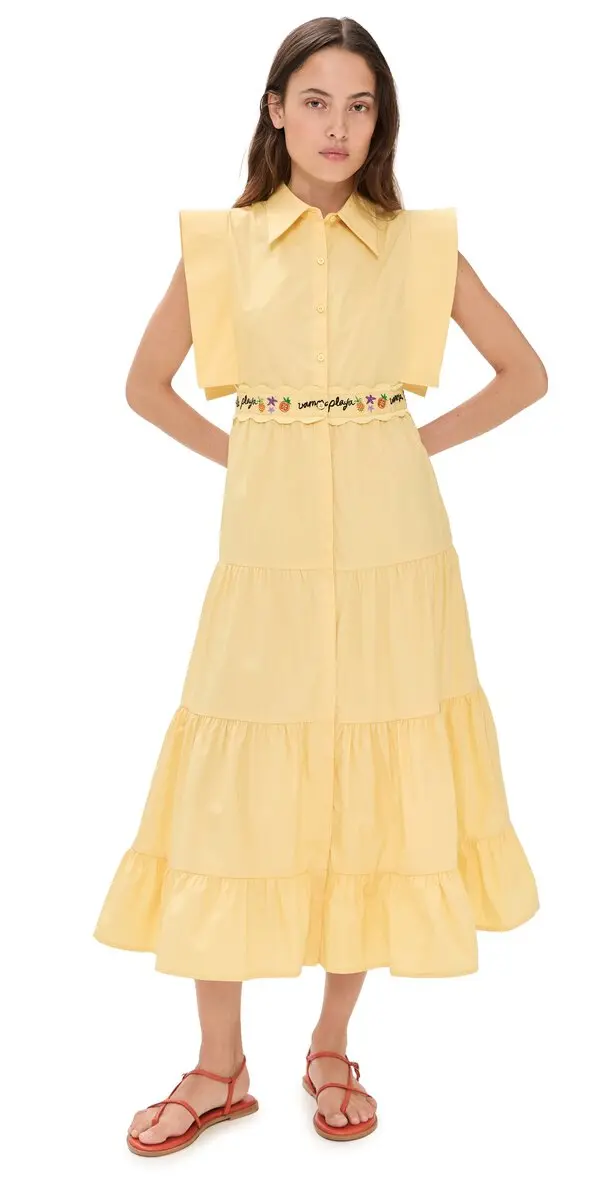 Celiab Lucero Dress - Yellow