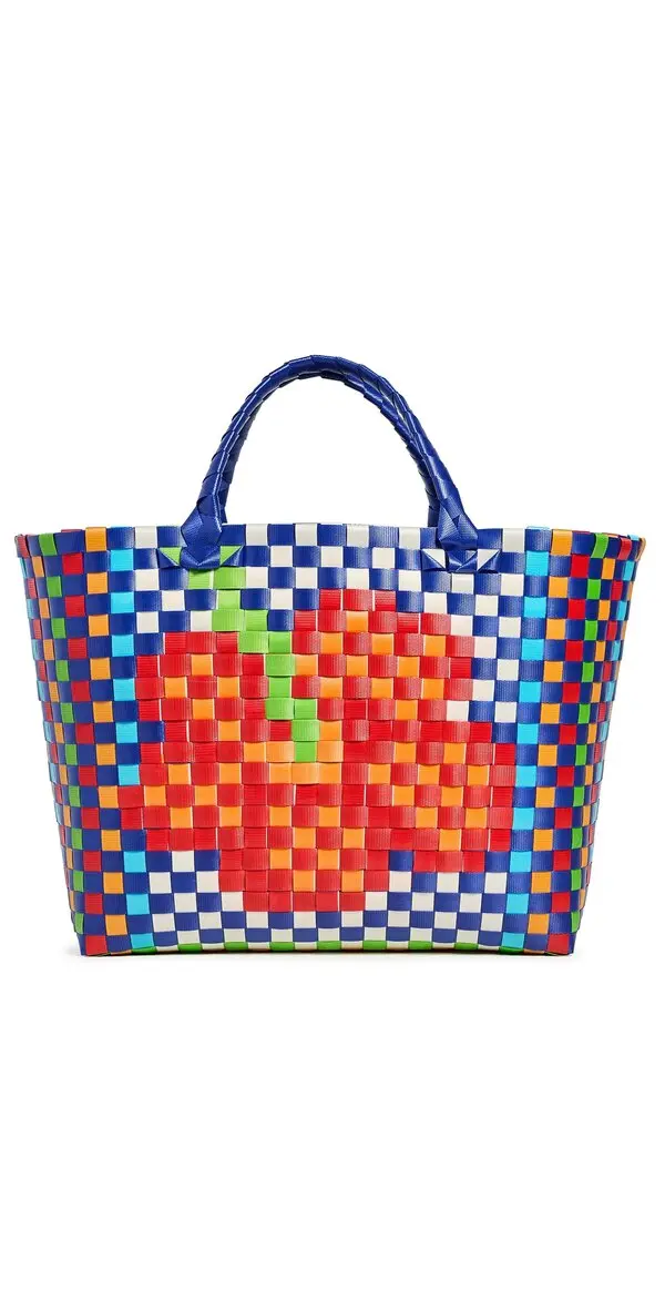 Farm Rio Flower Woven Bag - Multi