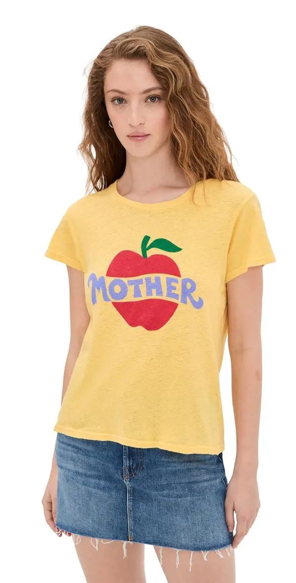 MOTHER Lil Sinful Tee - Mother Apple