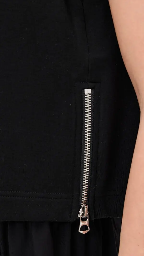 Varley Shea Crop Tank Top - Black