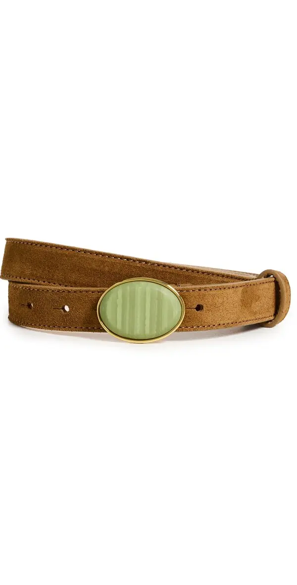 B-low The Belt Kimani Suede Belt - Bronze Jade