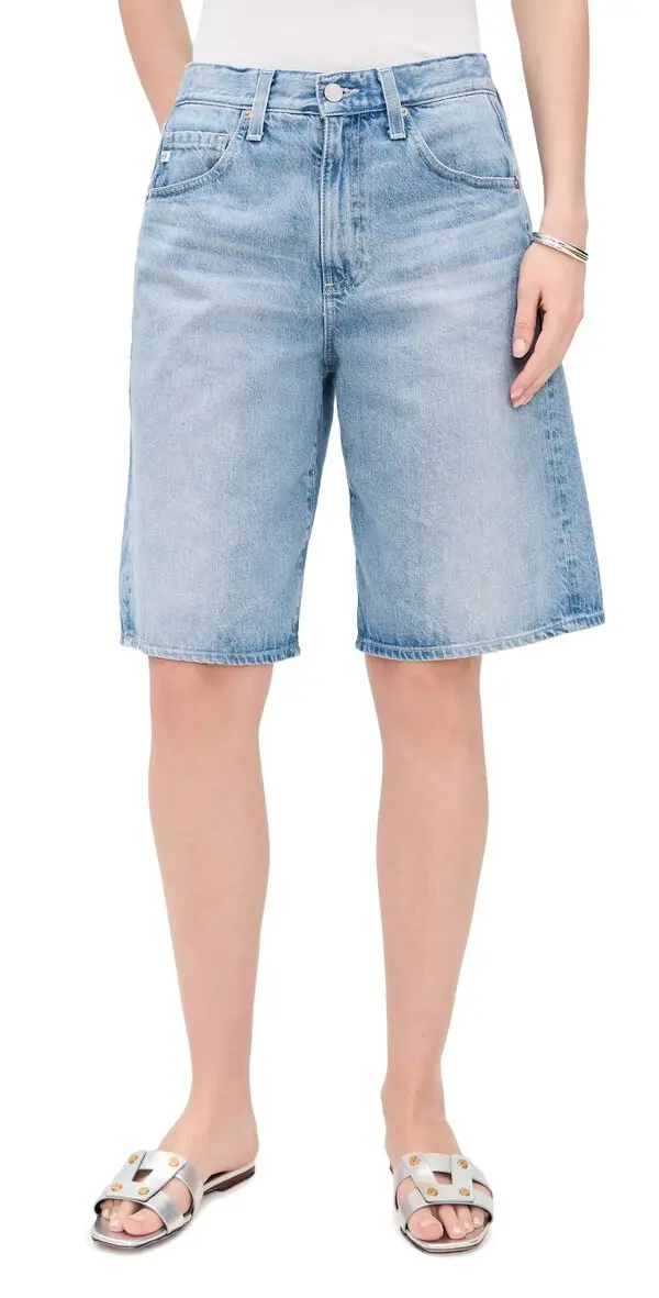 Ag Hattie Denim Shorts - Mondrian