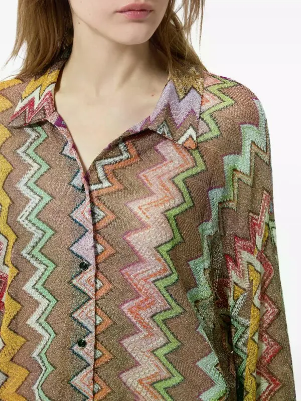 Missoni Zig-zag Patterned Blouse