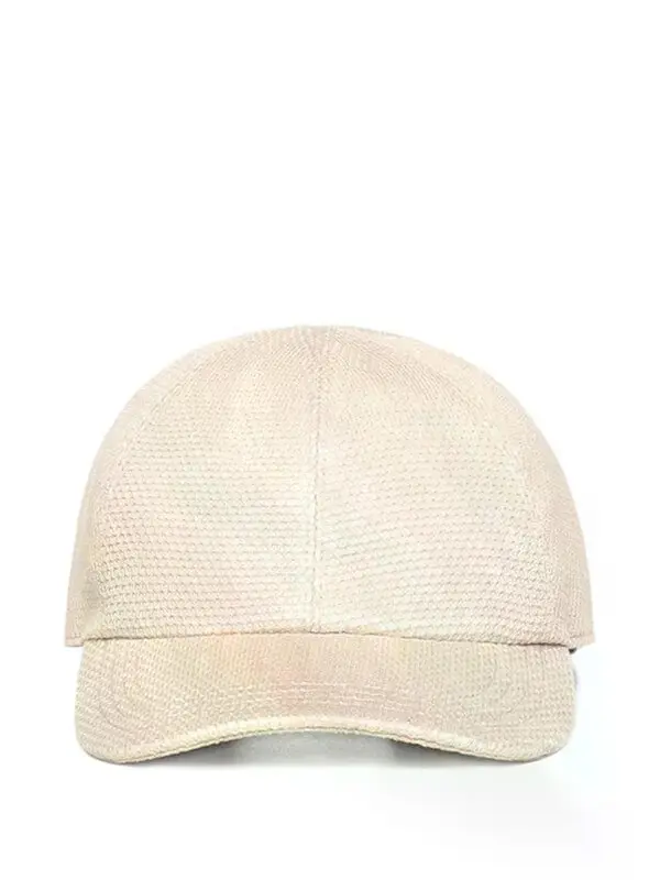 Eleventy Textured Baseball Cap - Neutrals