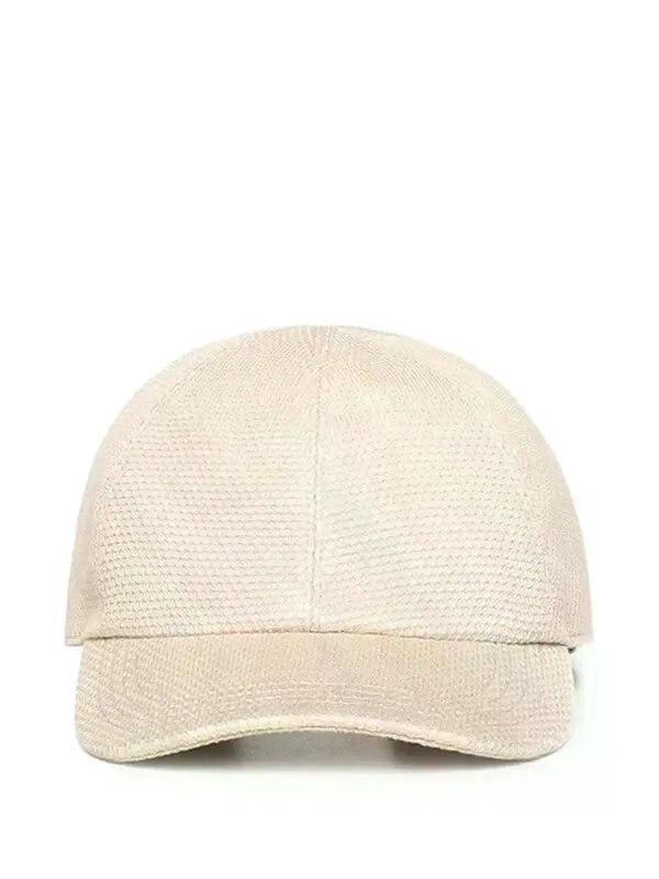 Eleventy Textured Baseball Cap - Neutrals