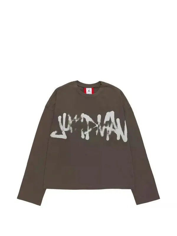 JORDAN Long-sleeve T-shirt - Brown