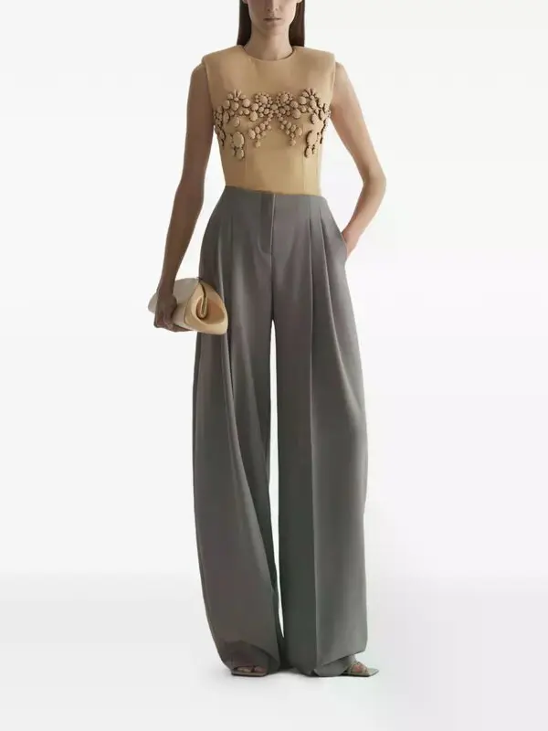 MUGLER Embellished Tank Top