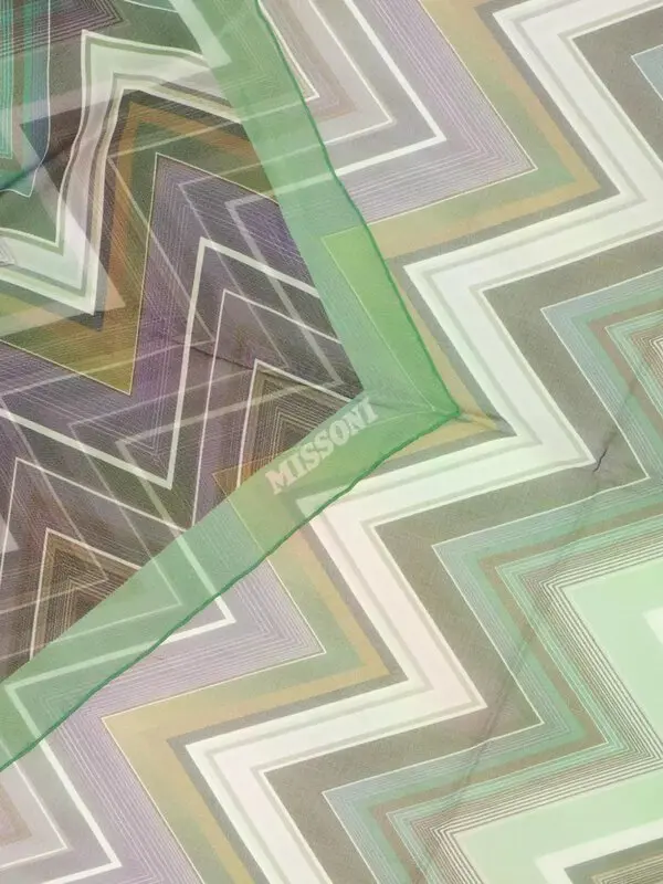 Missoni Zigzag Border Scarf