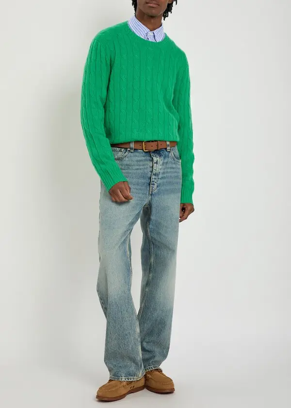 Polo Ralph Lauren Logo-embroidered Striped Linen Shirt