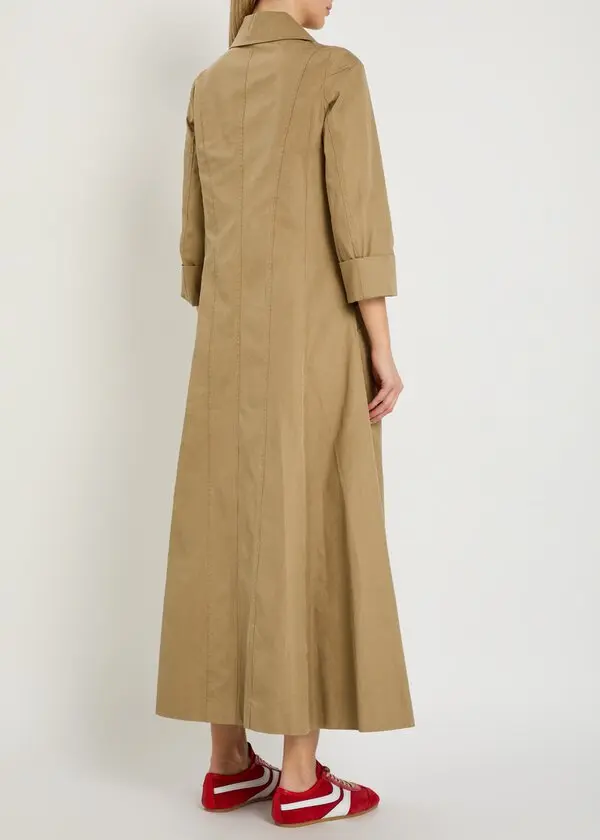 Dries Van Noten Rimi Cotton Trench Coat