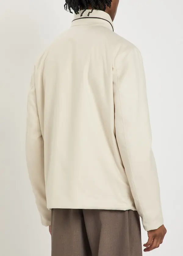 Herno Reversible Cashmere And Silk-blend Jacket
